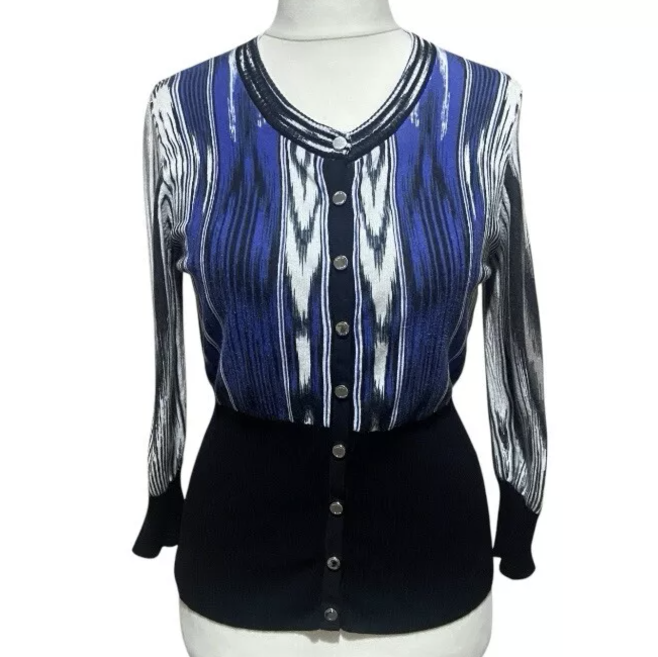 Karen Millen Striped Cardigan — UFO No More